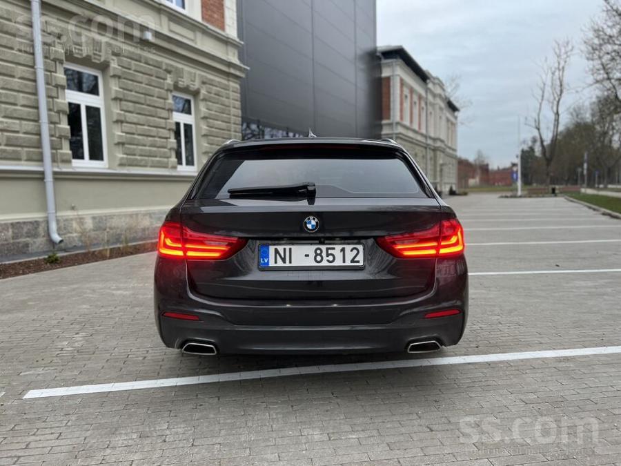 Melns BMW 520 2018 Liepāja, ar dzinēja tilpumu 2.00 L un nobraukumu 172 tūkst. km par 22000 €, foto 7 vietnē AUTOMOTO.COM.LV