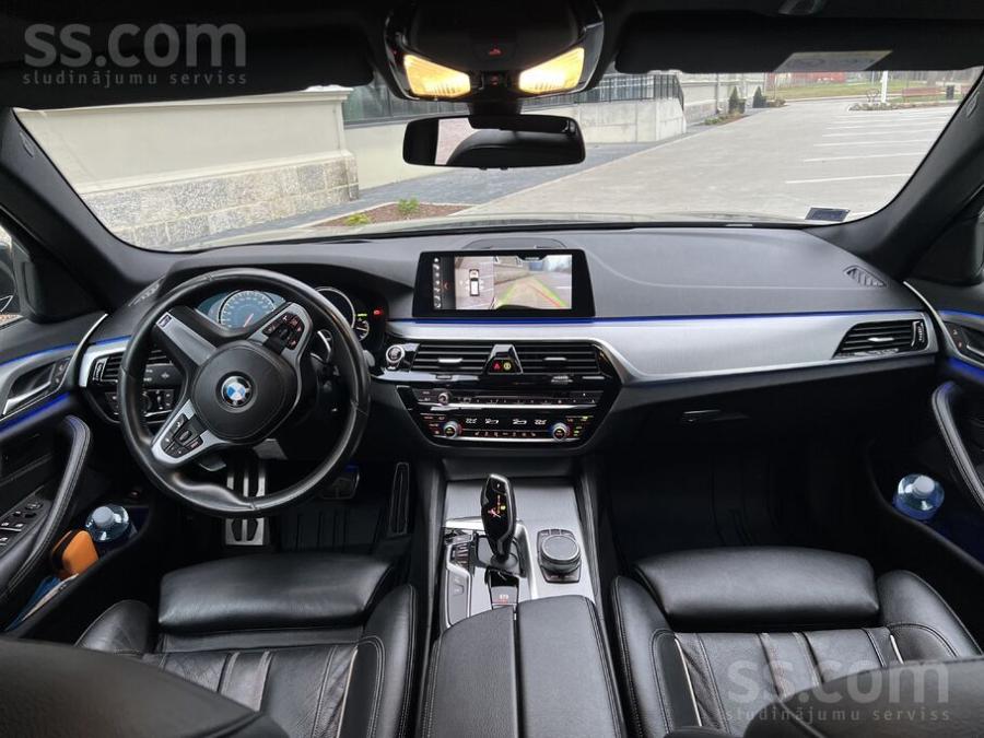 Melns BMW 520 2018 Liepāja, ar dzinēja tilpumu 2.00 L un nobraukumu 172 tūkst. km par 22000 €, foto 9 vietnē AUTOMOTO.COM.LV
