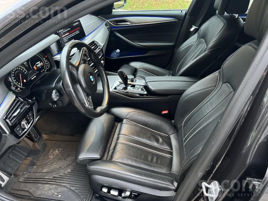 Melns BMW 520 2018 Liepāja, ar dzinēja tilpumu 2.00 L un nobraukumu 172 tūkst. km par 22000 €, foto 12 vietnē AUTOMOTO.COM.LV
