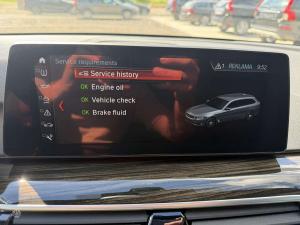 Black BMW 520 2018 in Utena, with an engine capacity of 2.00 L and mileage of 188 thousand km for 18900 €, photo 16 on AUTOMOTO.COM.LV