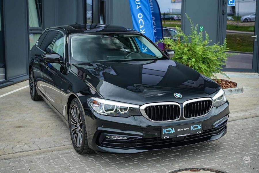 Melns BMW 520 2018 Kauņa, ar dzinēja tilpumu 2.00 L un nobraukumu 193 tūkst. km par 18450 €, foto 4 vietnē AUTOMOTO.COM.LV