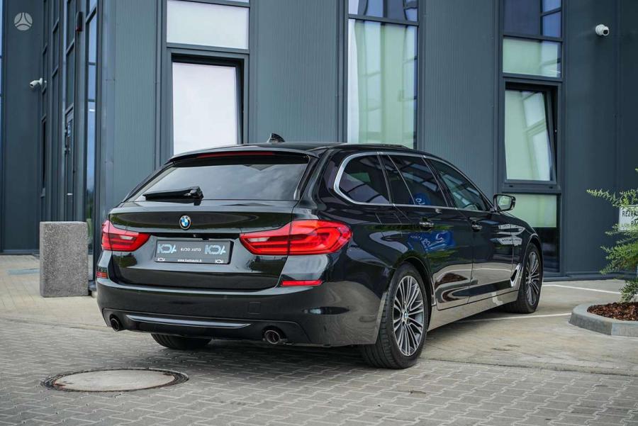 Melns BMW 520 2018 Kauņa, ar dzinēja tilpumu 2.00 L un nobraukumu 193 tūkst. km par 18450 €, foto 10 vietnē AUTOMOTO.COM.LV