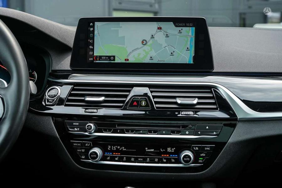 Melns BMW 520 2018 Kauņa, ar dzinēja tilpumu 2.00 L un nobraukumu 193 tūkst. km par 18450 €, foto 21 vietnē AUTOMOTO.COM.LV