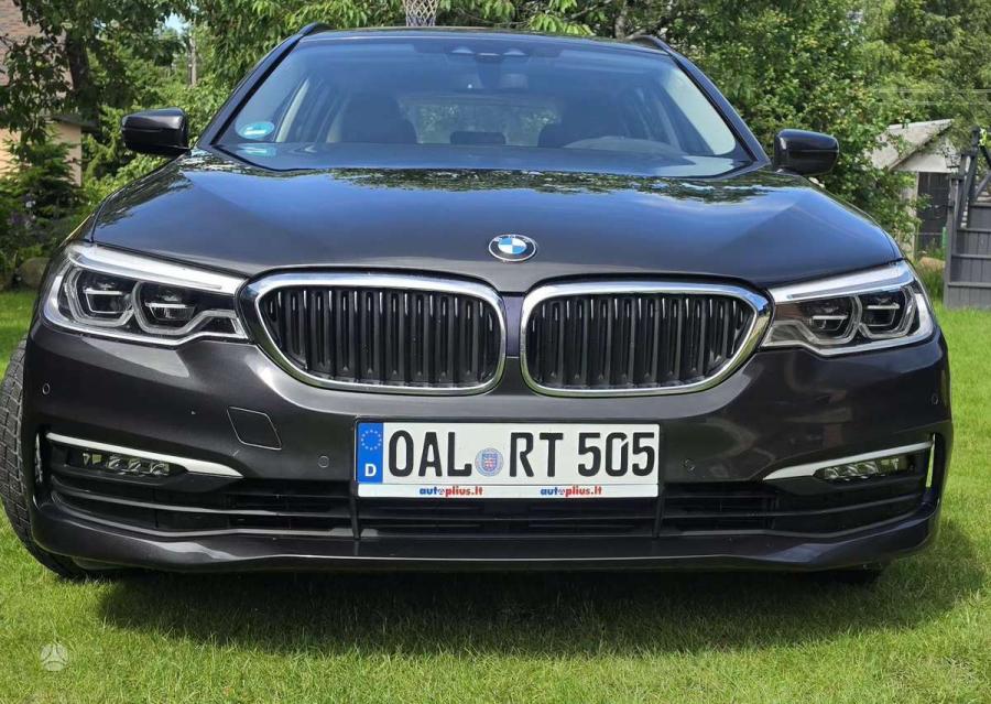 Черный БМВ 520 2018 в Вильнюс, объемом двигателя 2.00 л и пробегом 319 тыс. км за 13400 €, фото 1 на AUTOMOTO.COM.LV