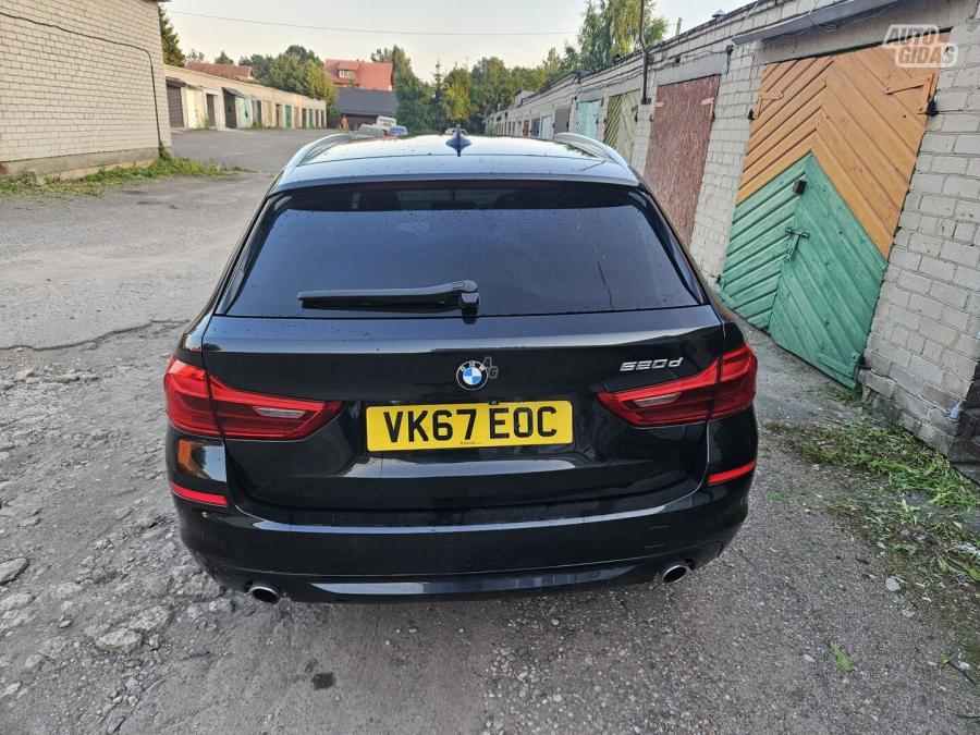 Melns BMW 520 2018 Šakiai, ar dzinēja tilpumu 2.00 L un nobraukumu 399 tūkst. km par 7500 €, foto 7 vietnē AUTOMOTO.COM.LV