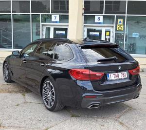 Melns BMW 520 2018 Elektrėnai, ar dzinēja tilpumu 2.00 L un nobraukumu 306 tūkst. km par 16900 €, foto 4 vietnē AUTOMOTO.COM.LV