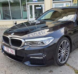 Melns BMW 520 2018 Elektrėnai, ar dzinēja tilpumu 2.00 L un nobraukumu 306 tūkst. km par 16900 €, foto 6 vietnē AUTOMOTO.COM.LV