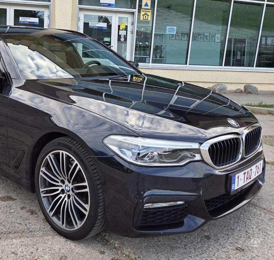 Melns BMW 520 2018 Elektrėnai, ar dzinēja tilpumu 2.00 L un nobraukumu 306 tūkst. km par 16900 €, foto 7 vietnē AUTOMOTO.COM.LV