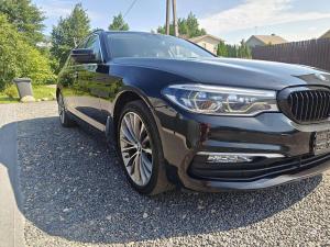 Melns BMW 520 2018 Viļņa, ar dzinēja tilpumu 2.00 L un nobraukumu 280 tūkst. km par 14150 €, foto  vietnē AUTOMOTO.COM.LV