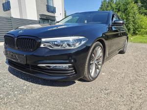 Black BMW 520 2018 in Vilnius, with an engine capacity of 2.00 L and mileage of 280 thousand km for 14150 €, photo 9 on AUTOMOTO.COM.LV