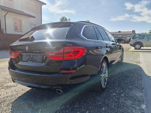 Black BMW 520 2018 in Vilnius, with an engine capacity of 2.00 L and mileage of 280 thousand km for 14200 €, photo 9 on AUTOMOTO.COM.LV