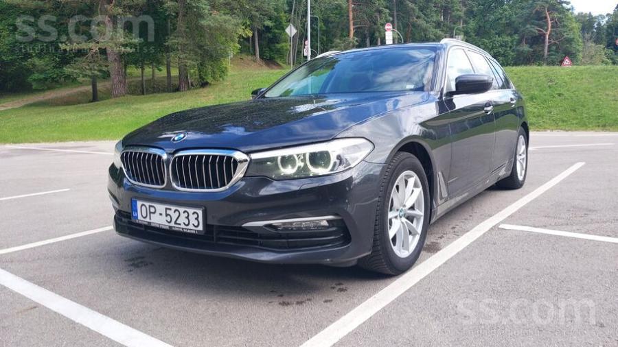 Черный БМВ 520 2018 в Алуксне, объемом двигателя 2.00 л и пробегом 0 тыс. км за 13400 €, фото 1 на AUTOMOTO.COM.LV