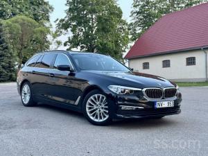 Melns BMW 520 2018 Rīga, ar dzinēja tilpumu 2.00 L un nobraukumu 262 tūkst. km par 17000 €, foto  vietnē AUTOMOTO.COM.LV