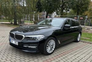 Black BMW 520 2018 in Riga, with an engine capacity of 2.00 L and mileage of 262 thousand km for 16200 €, photo 1 on AUTOMOTO.COM.LV