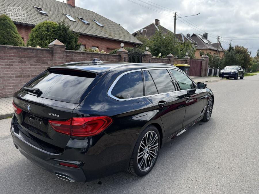 Melns BMW 520 2018 Kauņa, ar dzinēja tilpumu 2.00 L un nobraukumu 200 tūkst. km par 17950 €, foto 4 vietnē AUTOMOTO.COM.LV