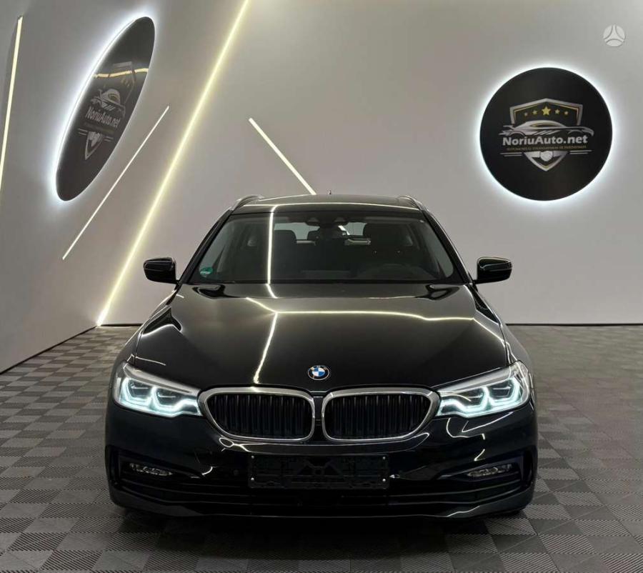 Black BMW 520 2018 in Marijampole, with an engine capacity of 2.00 L and mileage of 218 thousand km for 16950 €, photo 24 on AUTOMOTO.COM.LV