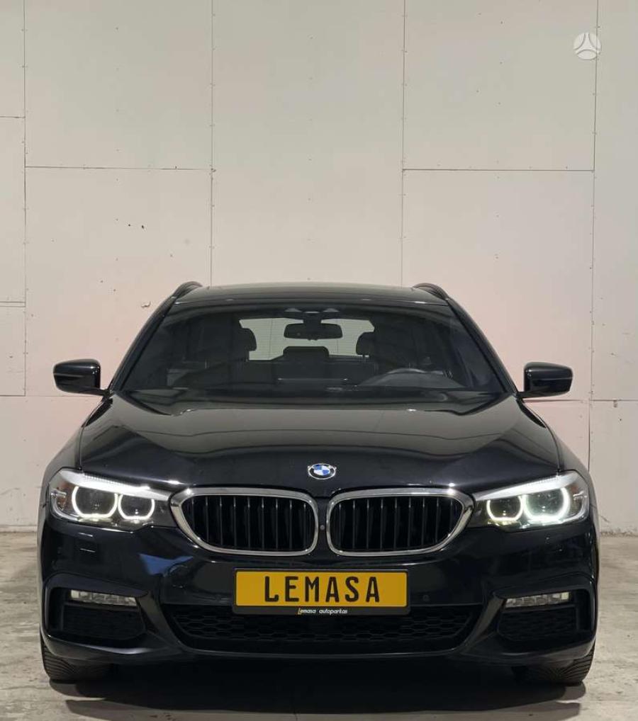 Black BMW 520 2018 in Klaipeda, with an engine capacity of 2.00 L and mileage of 281 thousand km for 15500 €, photo 25 on AUTOMOTO.COM.LV