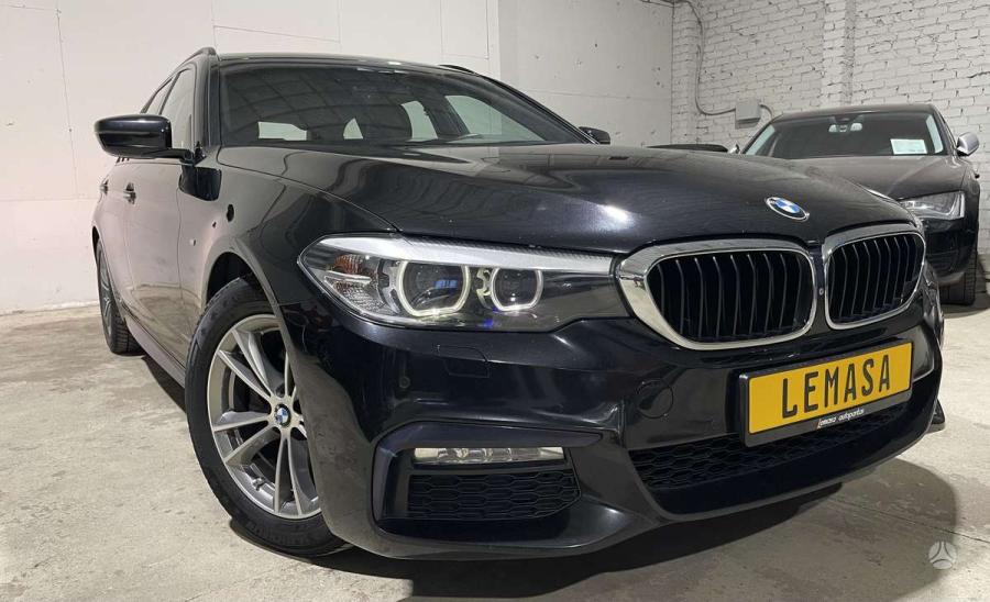 Black BMW 520 2018 in Klaipeda, with an engine capacity of 2.00 L and mileage of 281 thousand km for 15500 €, photo 29 on AUTOMOTO.COM.LV