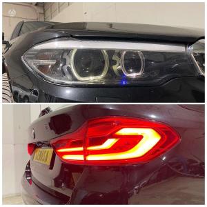Black BMW 520 2018 in Klaipeda, with an engine capacity of 2.00 L and mileage of 281 thousand km for 15500 €, photo 44 on AUTOMOTO.COM.LV