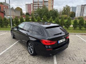 Black BMW 520 2018 in Riga, with an engine capacity of 2.00 L and mileage of 194 thousand km for 15700 €, photo 5 on AUTOMOTO.COM.LV