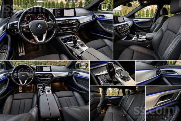 Melns BMW 520 2018 Rīga, ar dzinēja tilpumu 2.00 L un nobraukumu 194 tūkst. km par 15700 €, foto 8 vietnē AUTOMOTO.COM.LV