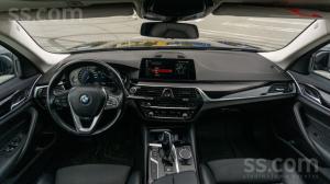 Black BMW 520 2018 in Riga, with an engine capacity of 2.00 L and mileage of 207 thousand km for 17990 €, photo 13 on AUTOMOTO.COM.LV