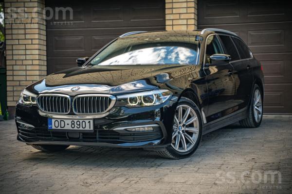 Melns BMW 520 2019 Jelgava, ar dzinēja tilpumu 2.00 L un nobraukumu 88 tūkst. km par 20950 €, foto 2 vietnē AUTOMOTO.COM.LV