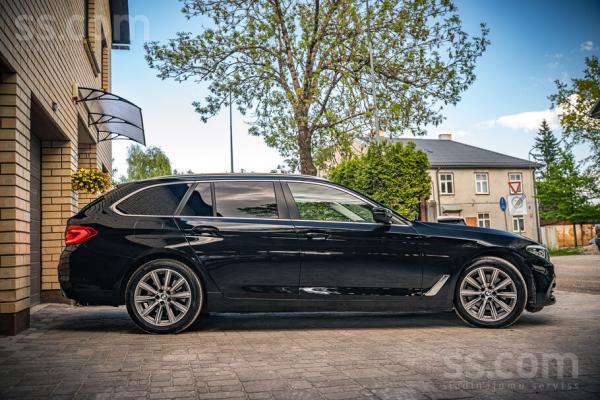 Melns BMW 520 2019 Jelgava, ar dzinēja tilpumu 2.00 L un nobraukumu 88 tūkst. km par 20950 €, foto 5 vietnē AUTOMOTO.COM.LV