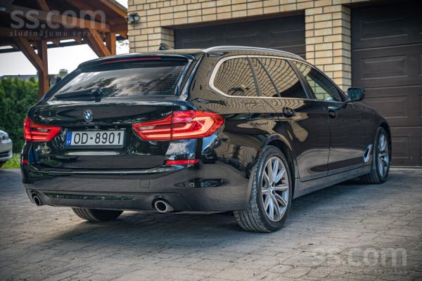 Melns BMW 520 2019 Jelgava, ar dzinēja tilpumu 2.00 L un nobraukumu 88 tūkst. km par 20950 €, foto 7 vietnē AUTOMOTO.COM.LV