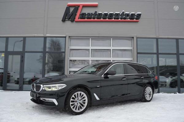 Melns BMW 520 2019 Viļņa, ar dzinēja tilpumu 2.00 L un nobraukumu 171 tūkst. km par 19000 €, foto  vietnē AUTOMOTO.COM.LV
