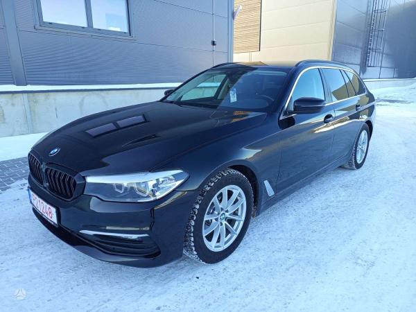 Black BMW 520 2019 in Siauliai, with an engine capacity of 2.00 L and mileage of 177 thousand km for 16900 €, photo 2 on AUTOMOTO.COM.LV