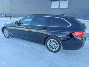 Black BMW 520 2019 in Siauliai, with an engine capacity of 2.00 L and mileage of 177 thousand km for 16900 €, photo 6 on AUTOMOTO.COM.LV