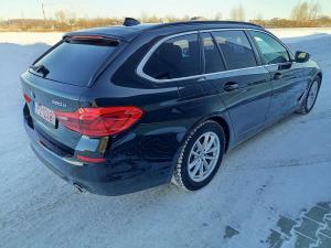 Black BMW 520 2019 in Siauliai, with an engine capacity of 2.00 L and mileage of 177 thousand km for 16900 €, photo 8 on AUTOMOTO.COM.LV