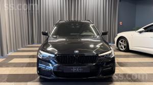 Black BMW 520 2019 in Riga, with an engine capacity of 2.00 L and mileage of 224 thousand km for 19990 €, photo 2 on AUTOMOTO.COM.LV