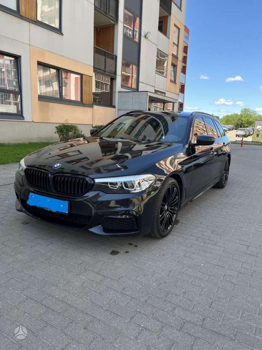 Melns BMW 520 2019 Viļņa, ar dzinēja tilpumu 2.00 L un nobraukumu 163 tūkst. km par 23500 €, foto 1 vietnē AUTOMOTO.COM.LV