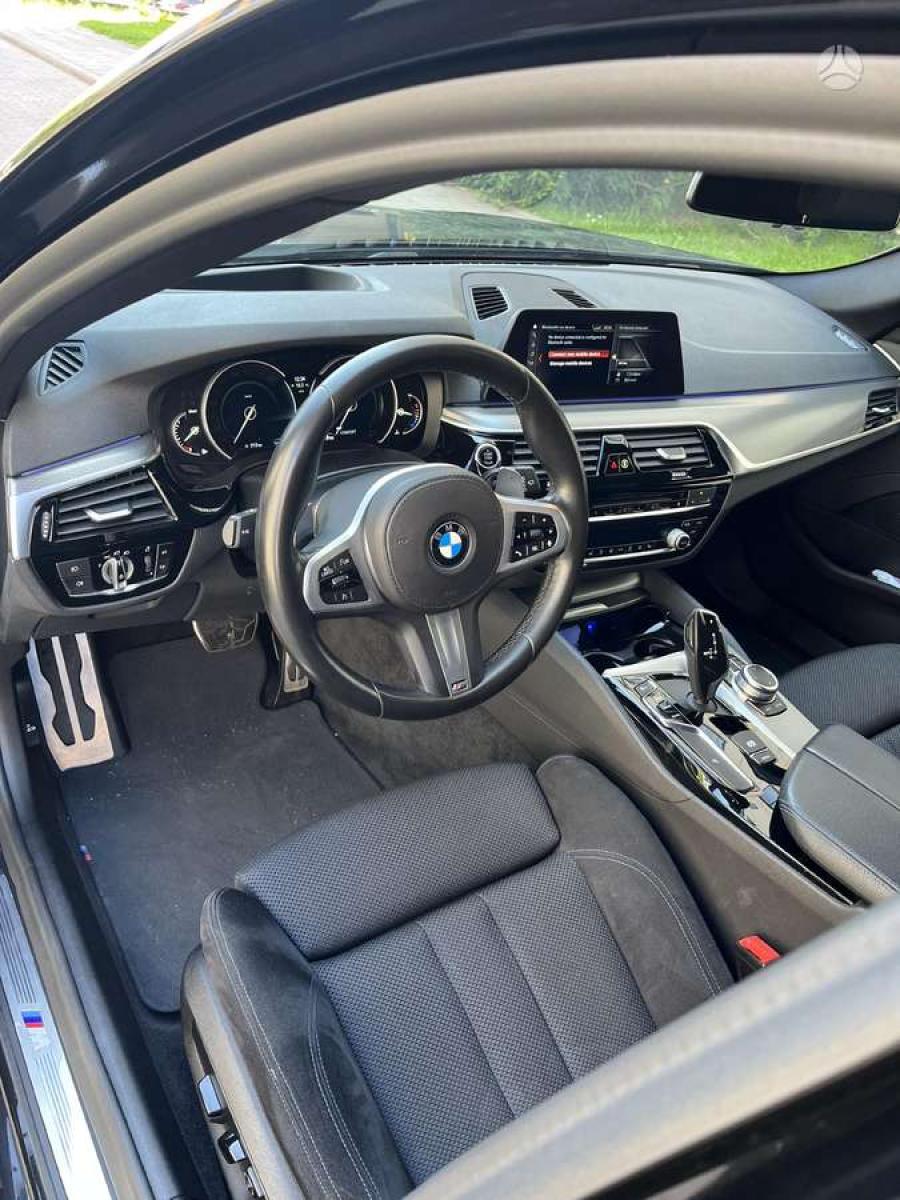 Melns BMW 520 2019 Viļņa, ar dzinēja tilpumu 2.00 L un nobraukumu 163 tūkst. km par 23500 €, foto 5 vietnē AUTOMOTO.COM.LV