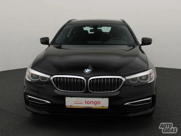 Black BMW 520 2019 in Vilnius, with an engine capacity of 2.00 L and mileage of 178 thousand km for 20999 €, photo 3 on AUTOMOTO.COM.LV