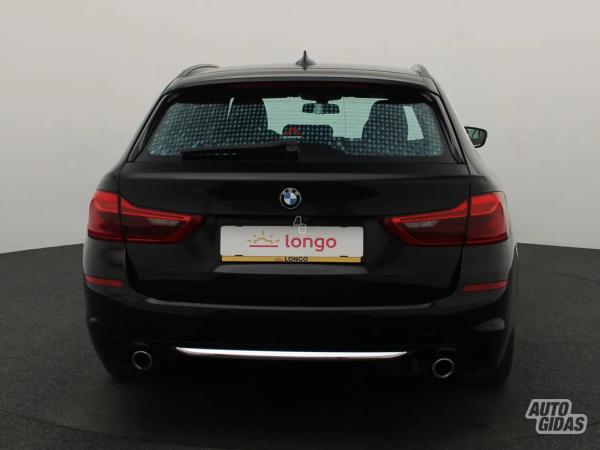 Black BMW 520 2019 in Vilnius, with an engine capacity of 2.00 L and mileage of 178 thousand km for 20999 €, photo 5 on AUTOMOTO.COM.LV