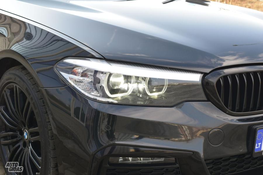 Black BMW 520 2019 in Vilnius, with an engine capacity of 2.00 L and mileage of 264 thousand km for 16500 €, photo 25 on AUTOMOTO.COM.LV