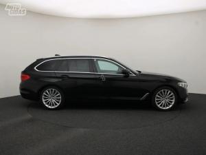 Black BMW 520 2019 in Vilnius, with an engine capacity of 2.00 L and mileage of 146 thousand km for 20999 €, photo 10 on AUTOMOTO.COM.LV