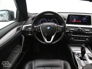Black BMW 520 2019 in Vilnius, with an engine capacity of 2.00 L and mileage of 146 thousand km for 20999 €, photo 18 on AUTOMOTO.COM.LV