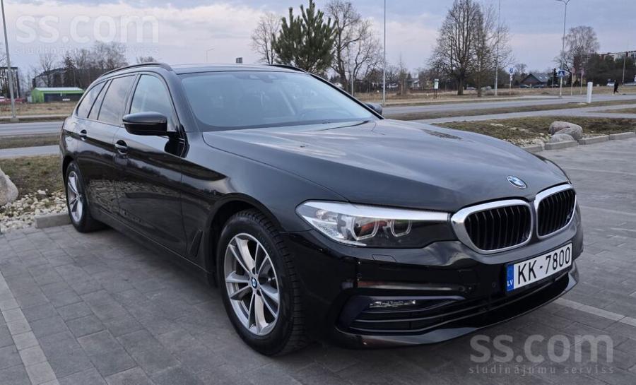 Melns BMW 520 2019 Rīga, ar dzinēja tilpumu 2.00 L un nobraukumu 171 tūkst. km par 18900 €, foto 1 vietnē AUTOMOTO.COM.LV