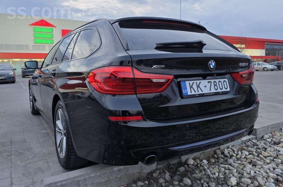 Melns BMW 520 2019 Rīga, ar dzinēja tilpumu 2.00 L un nobraukumu 171 tūkst. km par 18900 €, foto 5 vietnē AUTOMOTO.COM.LV
