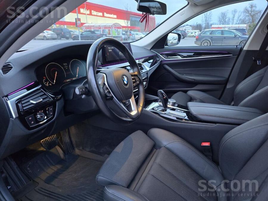 Melns BMW 520 2019 Rīga, ar dzinēja tilpumu 2.00 L un nobraukumu 171 tūkst. km par 18900 €, foto 7 vietnē AUTOMOTO.COM.LV