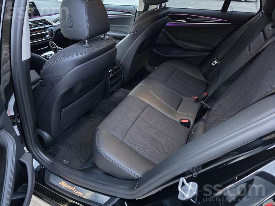 Melns BMW 520 2019 Rīga, ar dzinēja tilpumu 2.00 L un nobraukumu 171 tūkst. km par 18900 €, foto 12 vietnē AUTOMOTO.COM.LV