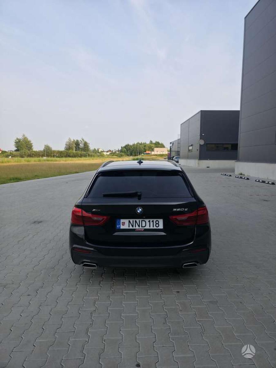 Melns BMW 520 2019 Šauļi, ar dzinēja tilpumu 2.00 L un nobraukumu 171 tūkst. km par 22500 €, foto 7 vietnē AUTOMOTO.COM.LV