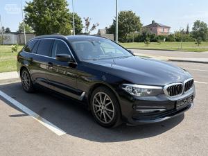 Black BMW 520 2019 in Kaunas, with an engine capacity of 2.00 L and mileage of 262 thousand km for 14300 €, photo 6 on AUTOMOTO.COM.LV