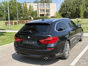 Black BMW 520 2019 in Kaunas, with an engine capacity of 2.00 L and mileage of 262 thousand km for 14300 €, photo 10 on AUTOMOTO.COM.LV