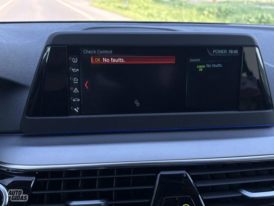 Black BMW 520 2019 in Kaunas, with an engine capacity of 2.00 L and mileage of 262 thousand km for 14300 €, photo 24 on AUTOMOTO.COM.LV