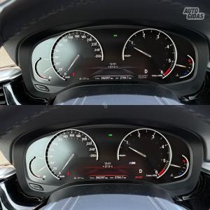 Black BMW 520 2019 in Kaunas, with an engine capacity of 2.00 L and mileage of 262 thousand km for 14300 €, photo 25 on AUTOMOTO.COM.LV
